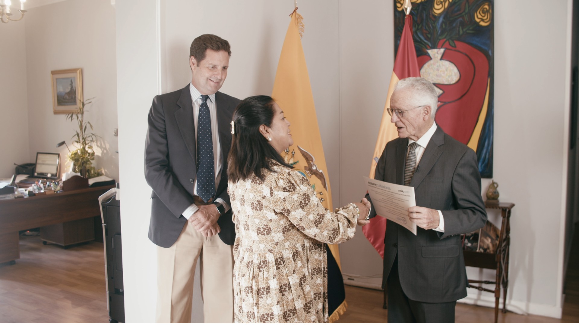 45 ecuatorianos residentes en España obtienen titulación de UNIR ...